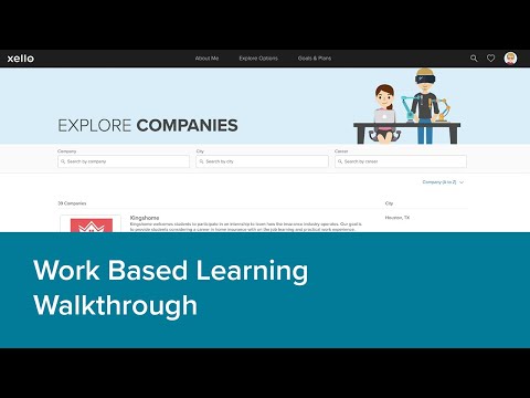 Work Based Learning Walkthrough