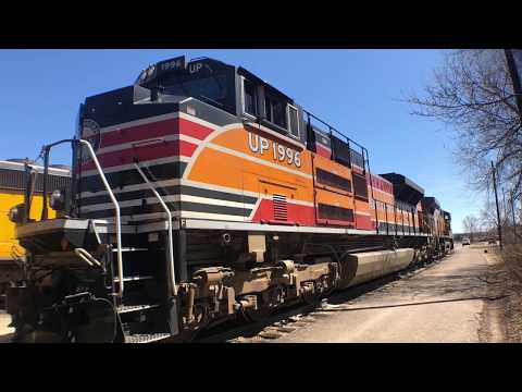 UP 1996 sits in South St. Paul, MN (4/19/20)(Pictures)