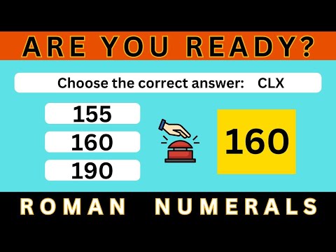 Roman Numeral Quiz