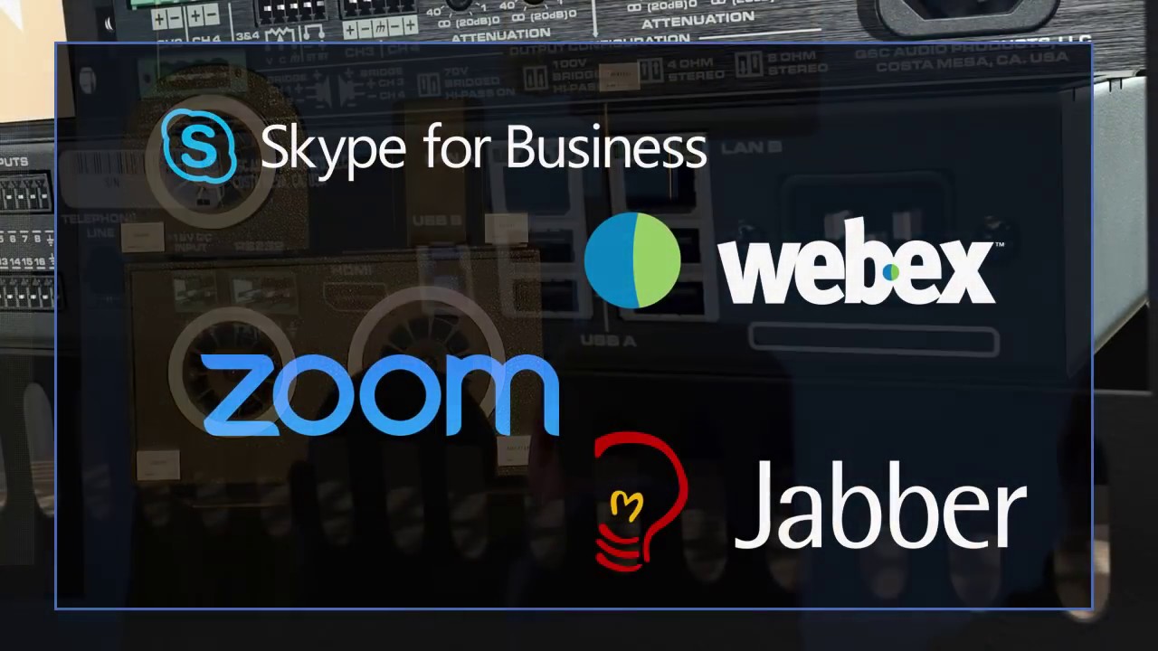 Intro to Q-SYS Web Conferencing Solution Overview (Infocomm 2016)