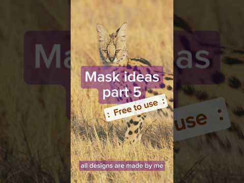 Mask ideas 💜🐾🌼 #catmask #therianmask #therian #cattherian #antizoo #therianthropy #diy