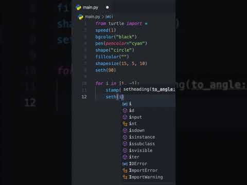 Draw React logo with 15 lines of Python๐