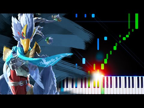 Revali’s Theme (from The Legend of Zelda: Breath of the Wild) – Piano Tutorial | Sheet Music Boss