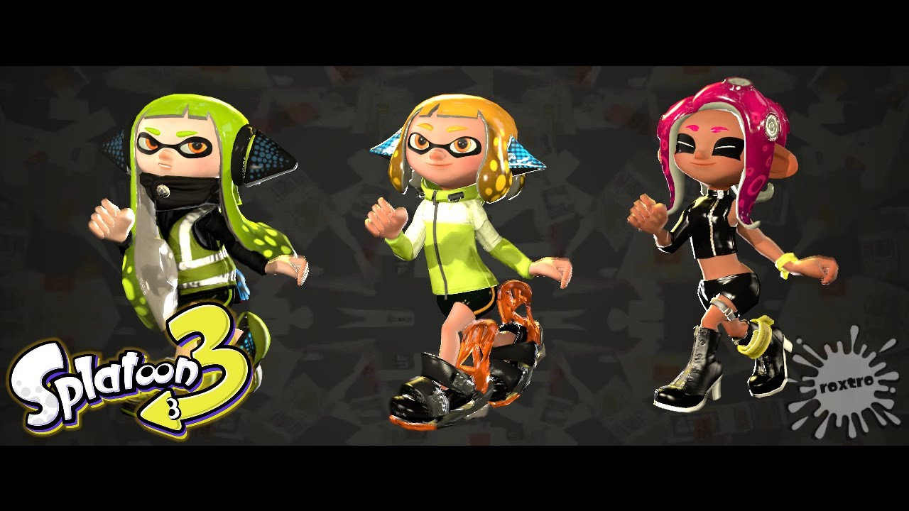 [SFM] [Splatoon 3] The Agents Girls Dancing (Funny Subtitles)