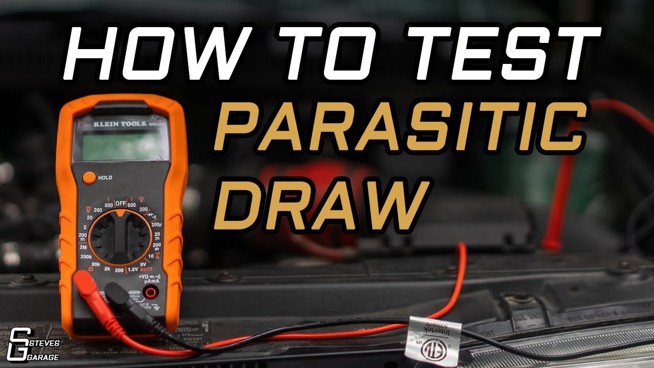 How To Test Parasitic Draw on a Car Battery