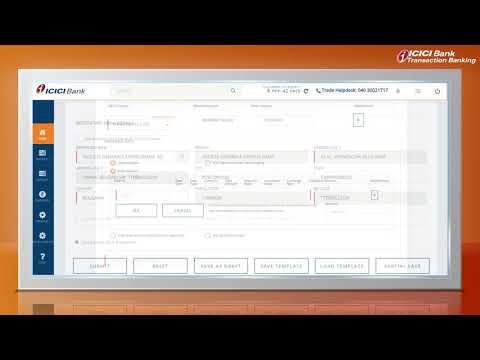 Apply for outward Remittances through ICICI Bank Trade Online