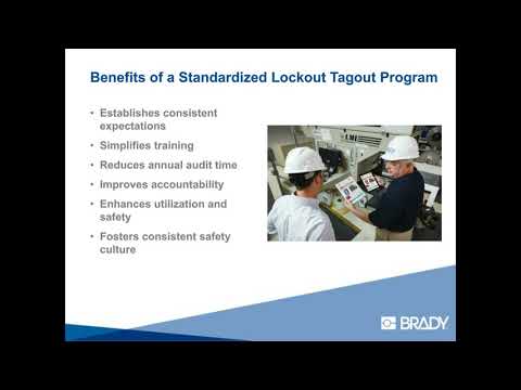 Free webinar: Standardize Your Lockout/Tagout Program and Minor Servicing Activities