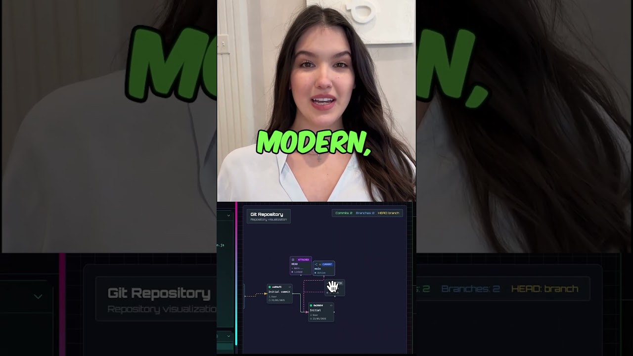 Visualize Git Without Code! #Git #AItools #Emergent