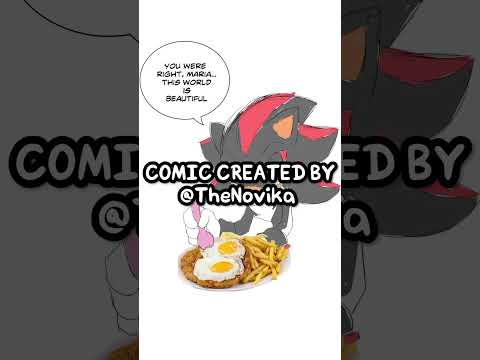 Shadow fans feasting | Sonic x Shadow Generations Comic Dub #soniccomics #shadowthehedgehog