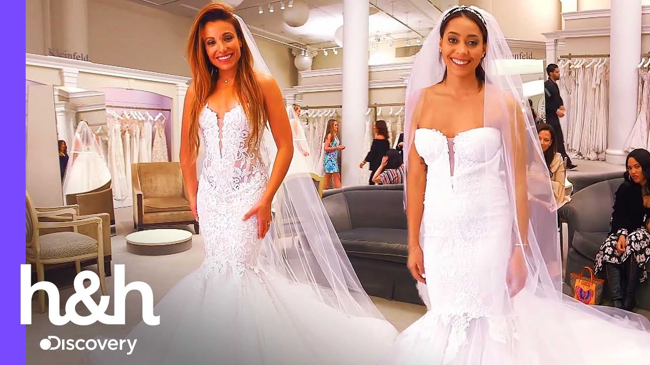 Mermaid dresses that caused a sensation at Kleinfeld | Wedding Dress | Discovery H&H