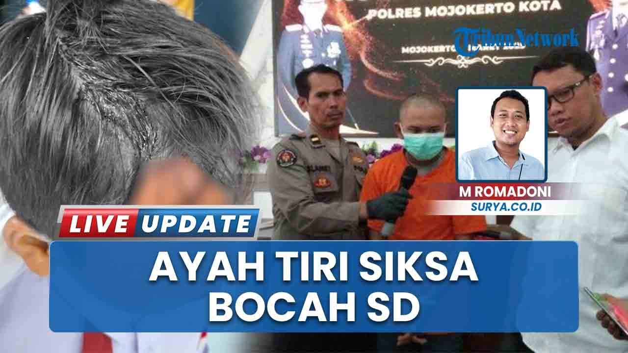 Miris! Ayah di Mojokerto Tega Cambuk Anak Tiri Menggunakan Rantai Motor di Depan Ibu Kandung Korban