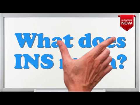 What is the full form of INS?