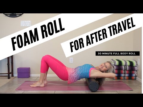 Foam Roll for After Travel