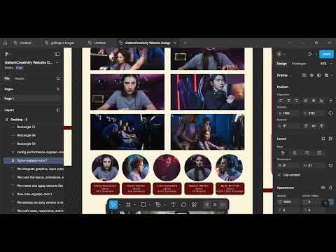 User Interface and Experience Design on tech website design