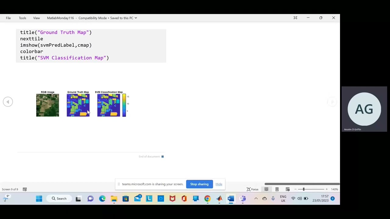 Classify Hyperspectral Image Using Support Vector Machine Classifier. Link to code in description
