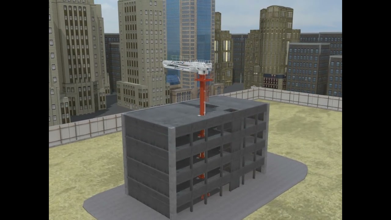 Placing Boom - Climbing