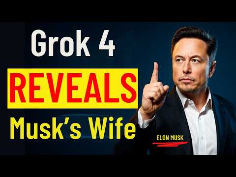 Grok 4 Just Saw Elon Musk’s Future Wife – You Won’t Believe Who It Is