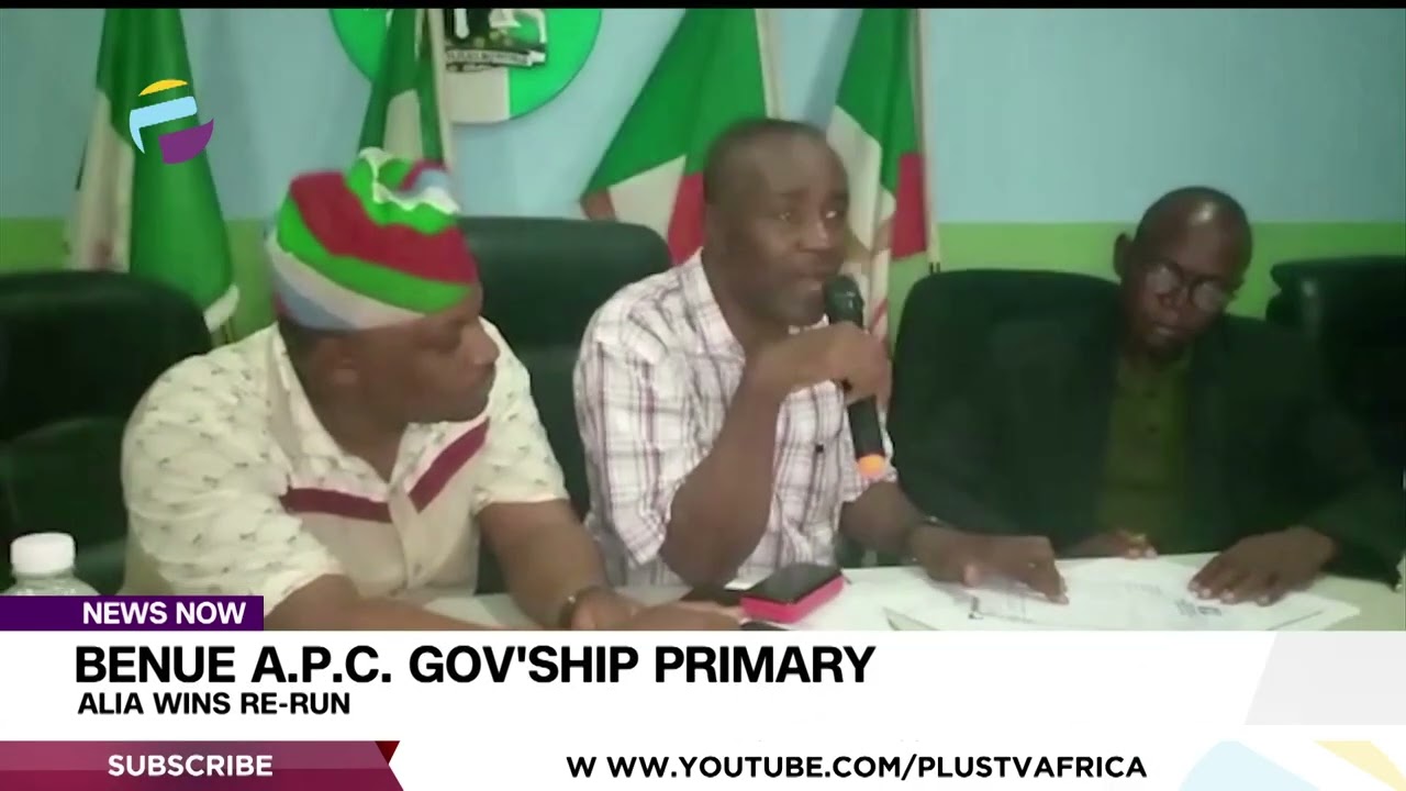 Benue A.P.C. Gov'ship Primary: Alia Wins Re-Run | NEWS