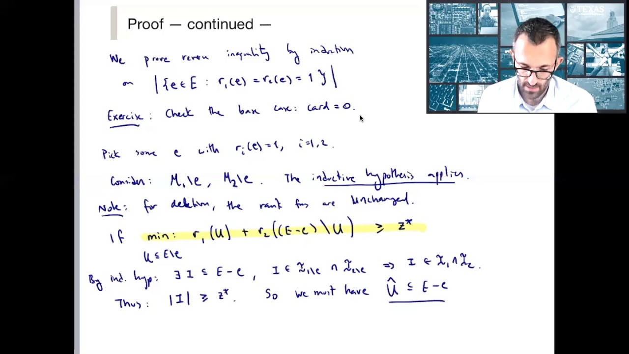 9.9 Matroid Intersection, Part II
