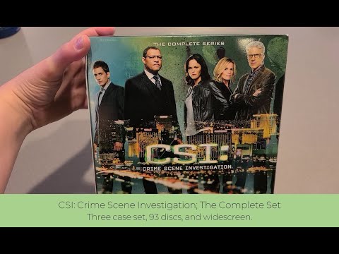 In Hand Review of CSI Crime Scene Investigation The Complete Series