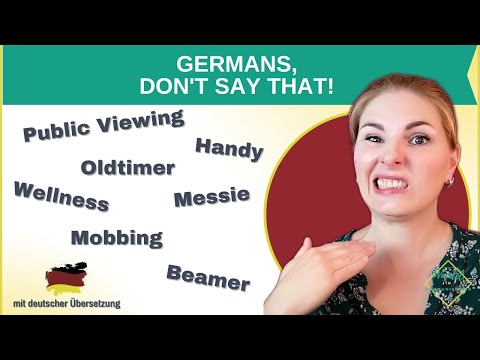 12 "German" words that look English, but aren't...really.