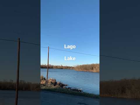 How to speak in Spanish(lake)