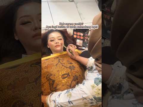 AUTO PANIK GAK TUH 🤣 BY INTAN MAKEUP BOGOR #riaspengantin #shorts