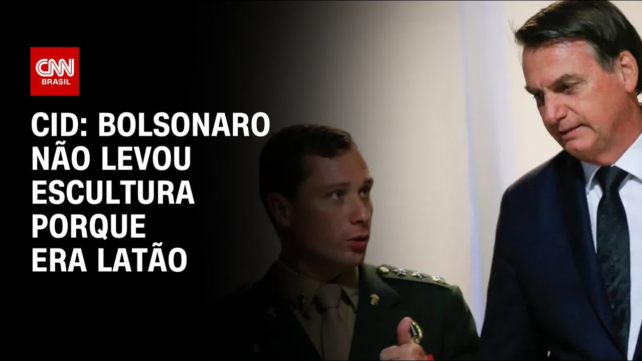 Cid: Bolsonaro não levou esculturas porque eram de latão | CNN Brasil