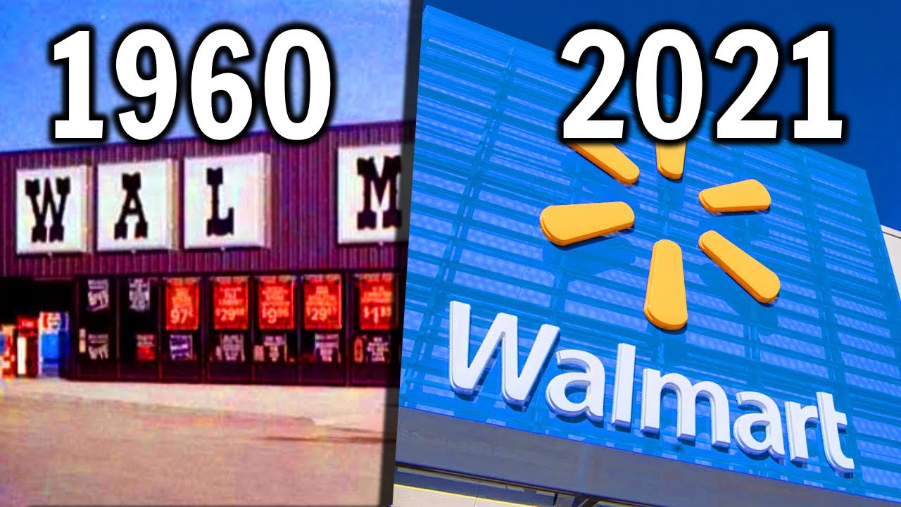 Evolution of Walmart 1960s-2021
