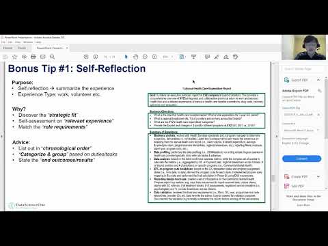 How to Write Self-Reflection Summary - First Job #NewGrads #Self-Reflection #Summary