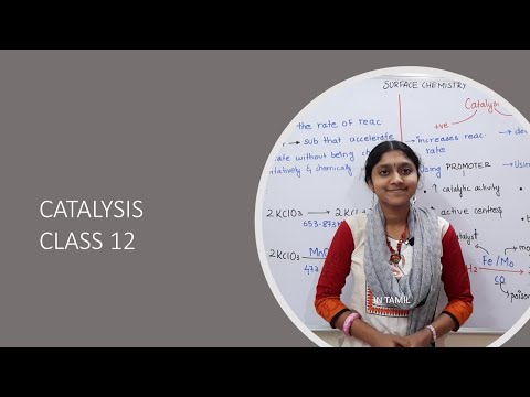 CATALYSIS | SURFACE CHEMISTRY | CLASS 12 | IN TAMIL|