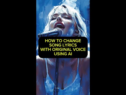 How to Change Song Lyrics with Original Voice using AI Music Service