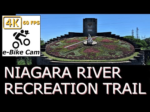 🚴♂️ 4K Ride on Niagara River Recreation Trail | Niagara Power Plant to Fort George Historic Site 🌊🏰