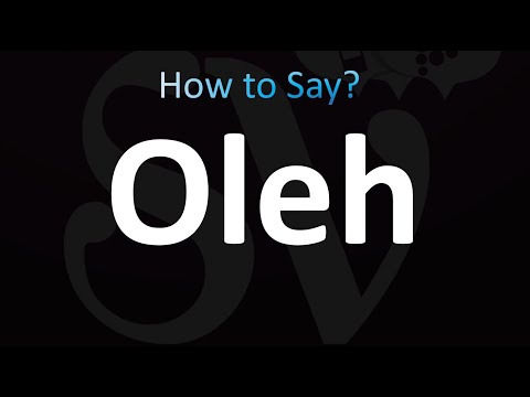 How to Pronounce Oleh