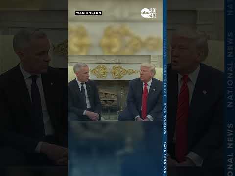 Trump and Carney on USMCA
