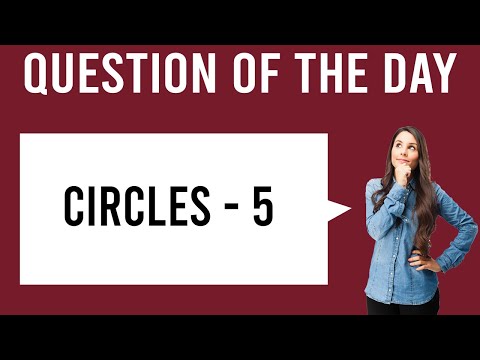 GRE Maths Question of the Day: Circles 5 | GRE Quantitative Reasoning