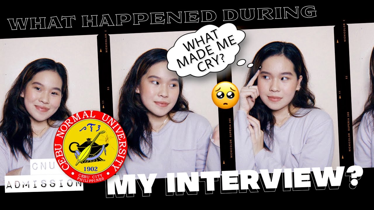 My NURSING Admission Interview Experience at Cebu Normal University (CNU) | Topics discussed + tips
