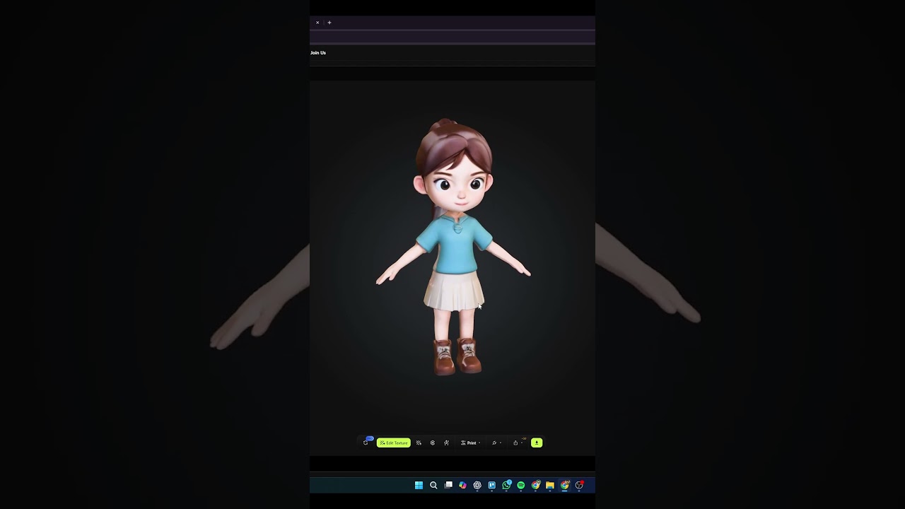 How to clean up AI generated 3d model in blender #blender #ai #tutorial