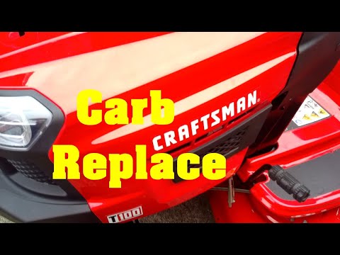 Craftsman T100 Carburetor Replacement Briggs and Stratton 590400
