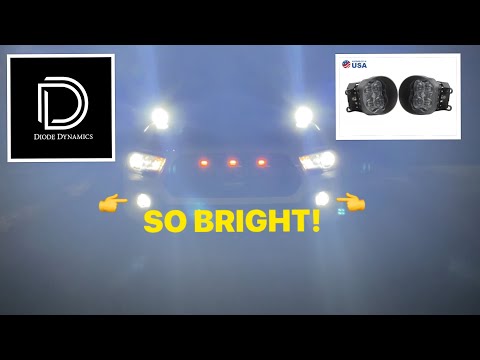 Tacoma DIODE DYNAMICS Fog Lights!