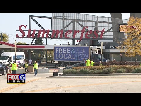 Fans swap donations for Summerfest tickets at drive-up event