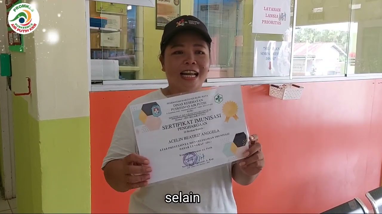 Sertifikat IMUNISASI DASAR LENGKAP