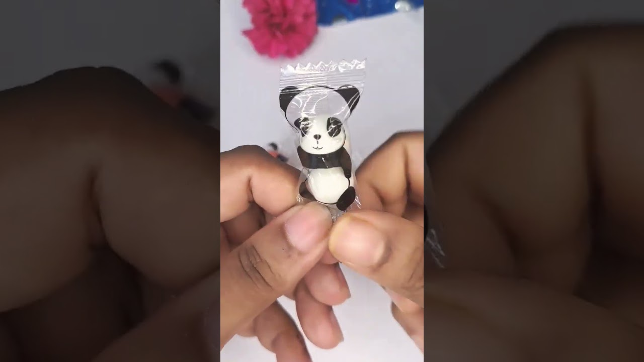 White panda candy!!#youtube #candy #shortsfeed #new #shorts #youtubeshorts #viral #chocolate #panda