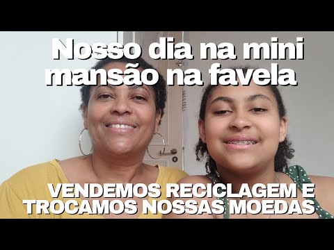 COMO FAZER DO SEU LIXO UMA FONTE DE RENDA + NOSSO DIA NA MINI MANSÃO NA FAVELA.#economia .