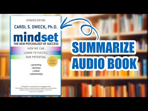Mindset The New Psychology of Success Book summary
