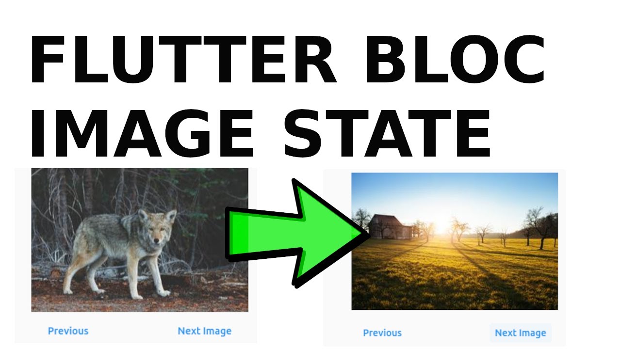 Flutter BLoC Simple Image Tutorial