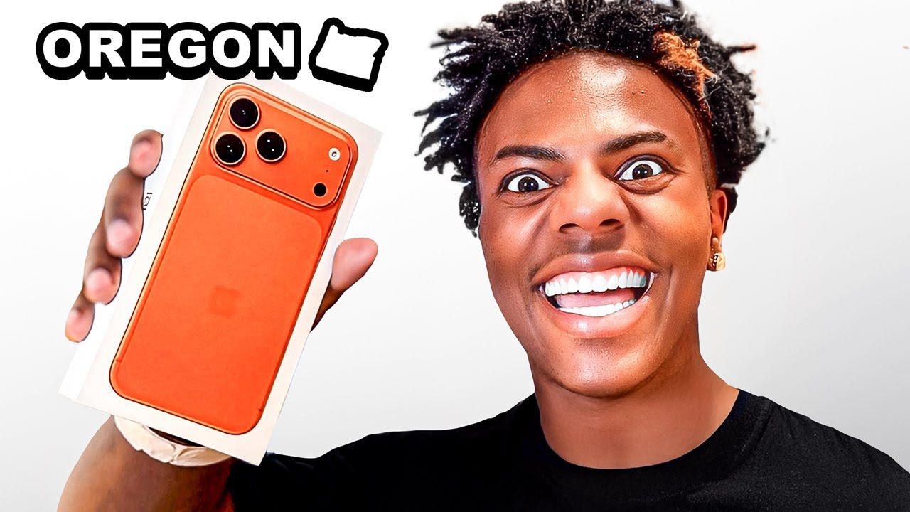 iShowSpeed Buys The New iPhone 17!