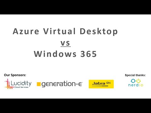 Azure Virtual Desktop vs Windows 365
