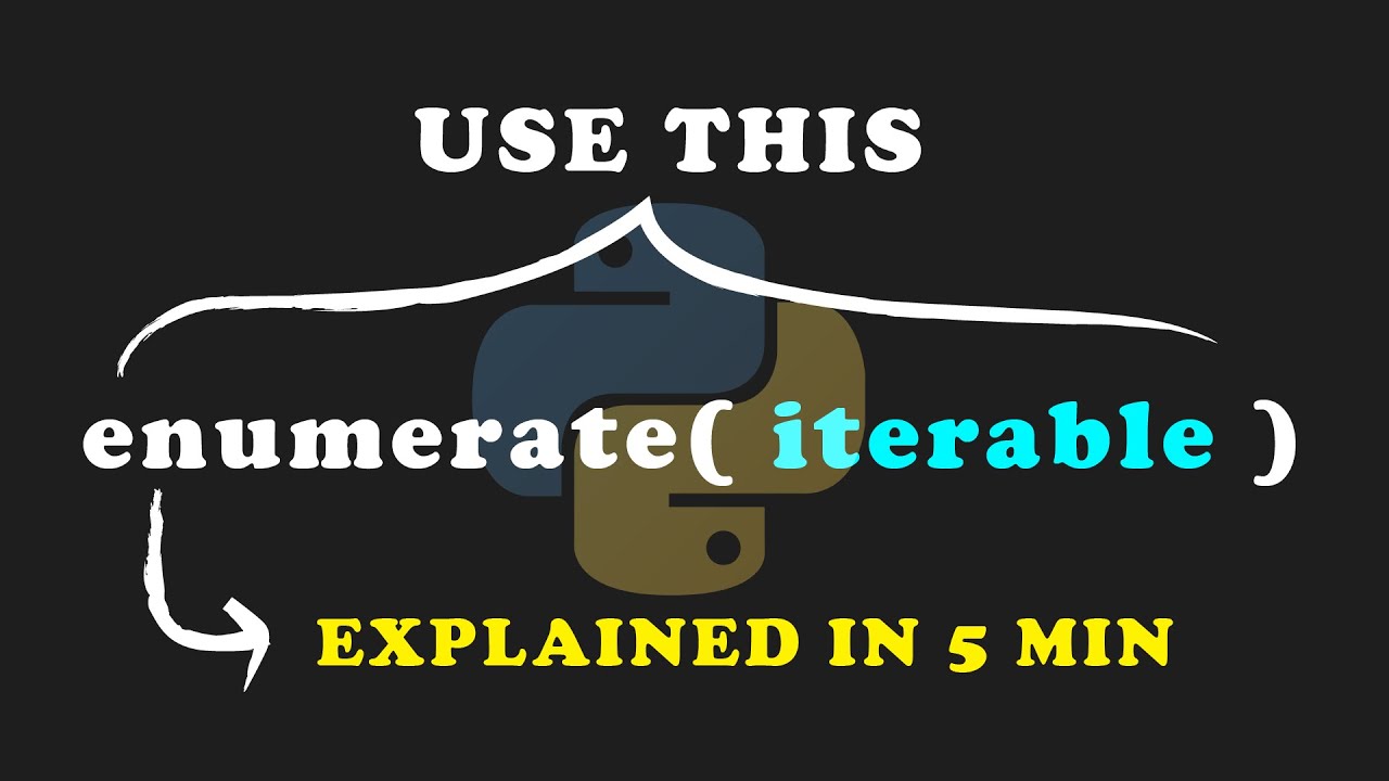 You Need To Use This In Python | Python enumerate() Tutorial
