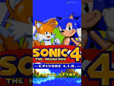 Sonic 3 A.I.R., but Sonic 4 Episode 2 Title Screen! 🏝️ Sonic 3 A.I.R. mods Shorts #sonicshorts